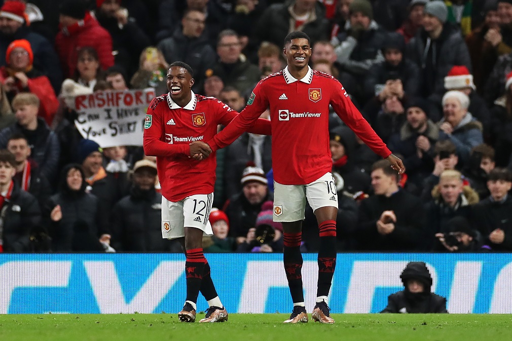 Manchester United venció a Burnley con goles Mundialistas y avanzó a la ...