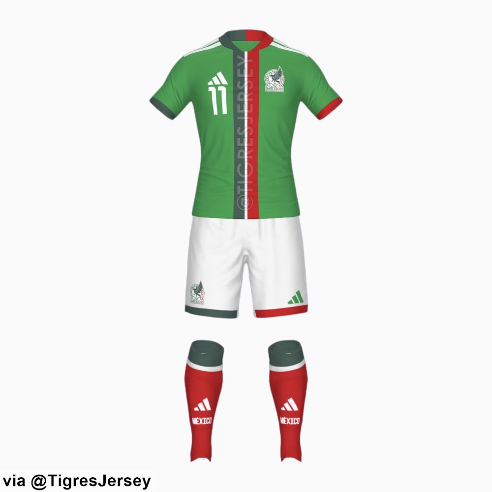 ¡Bomba! Se filtra la nueva camiseta titular de la Selección de México para el Mundial 2026