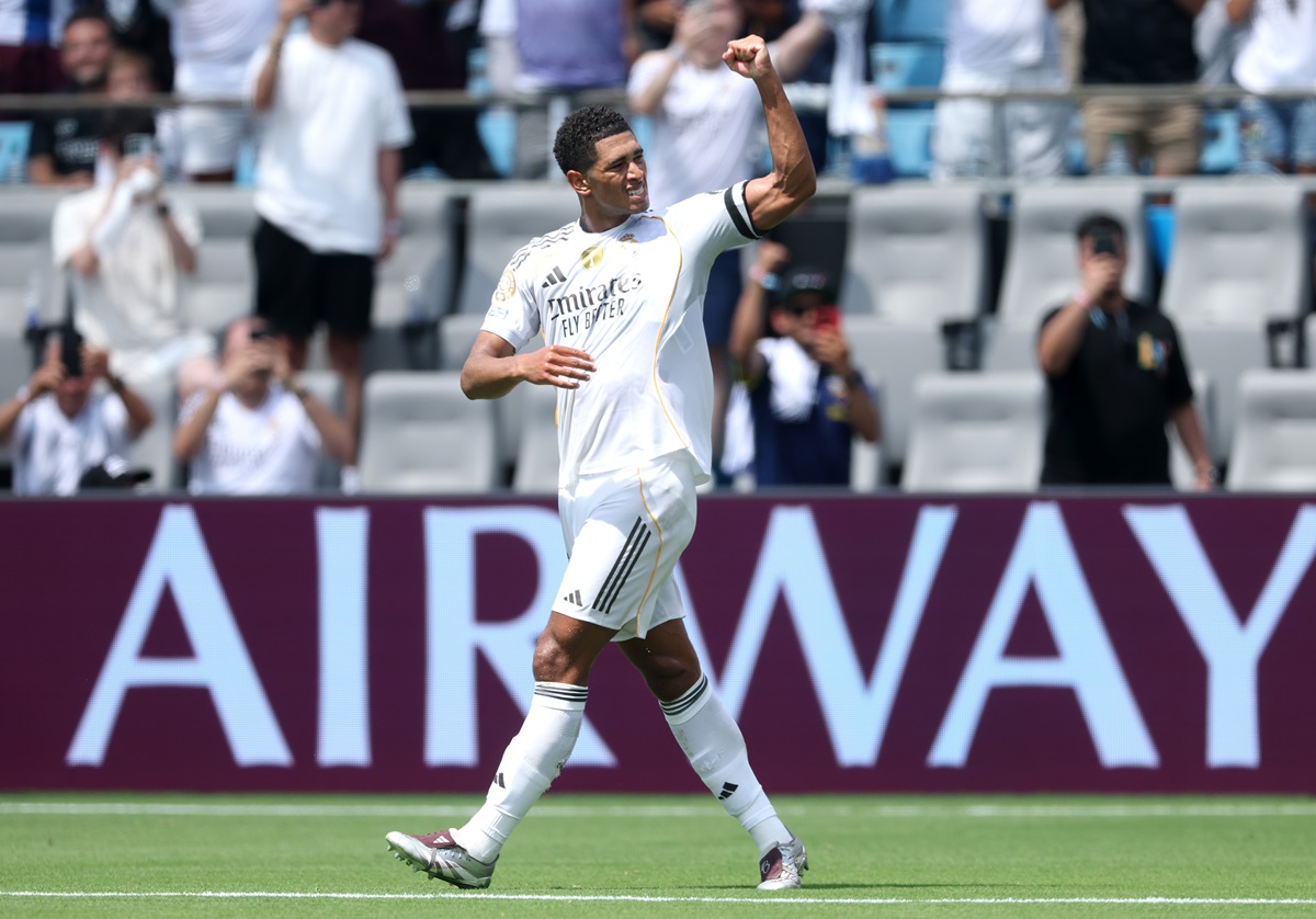 Jude Bellingham marcó su primer gol en el Mundial de Clubes