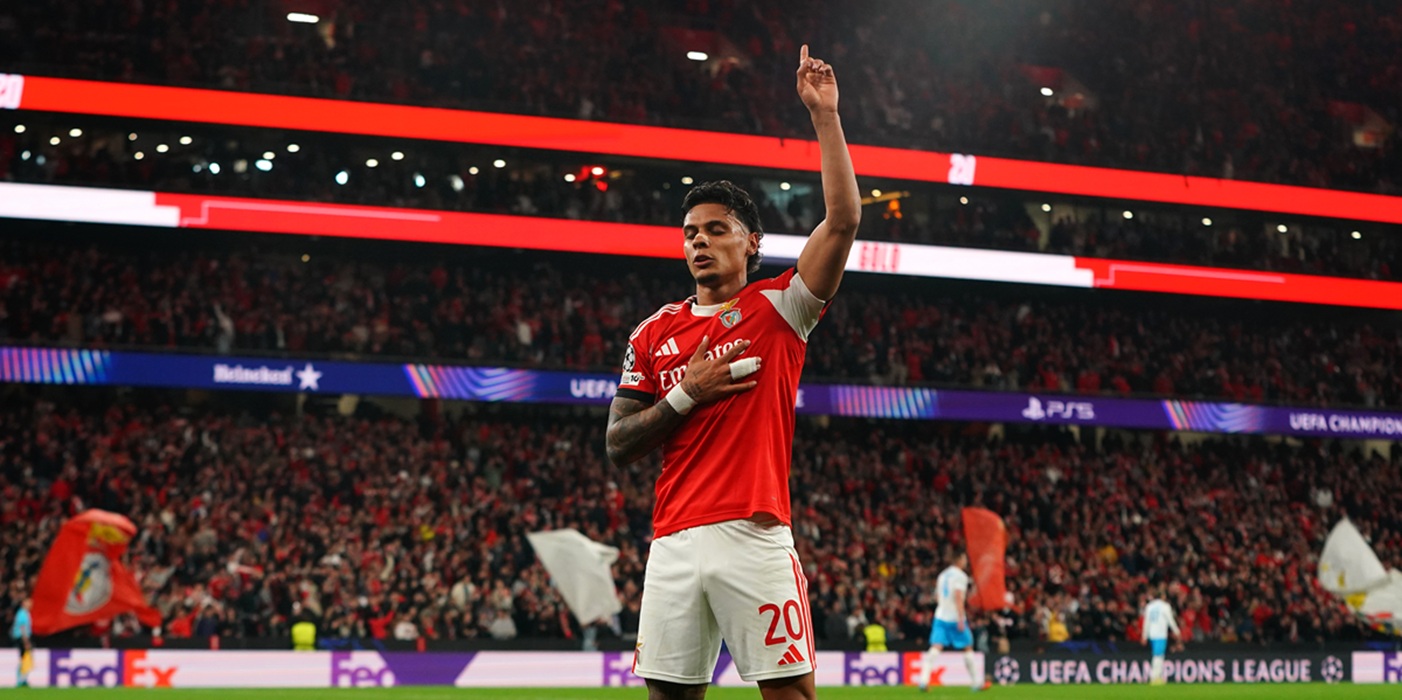 Richard Ríos convirtió por primera vez en Champions League