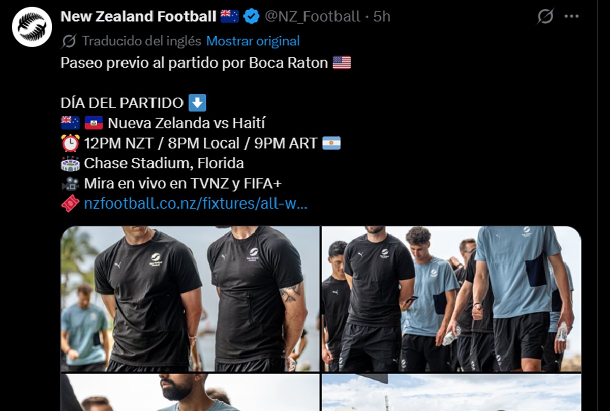 Nueva Zelanda y un amor secreto con Argentina en sus redes
